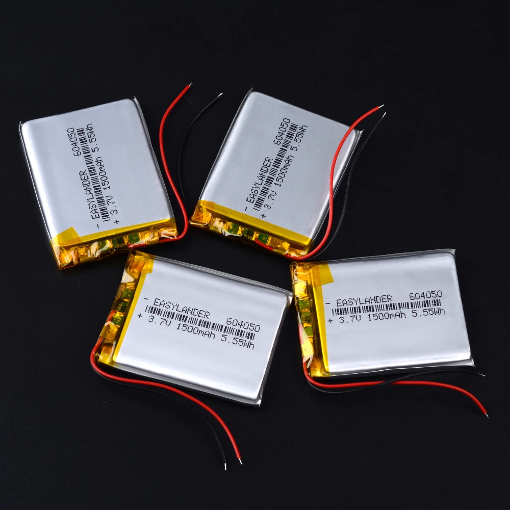 3-7V-1500mAh-604050-Rechargeable-Lithium-Li-ion-Polymer-Battery-For ...