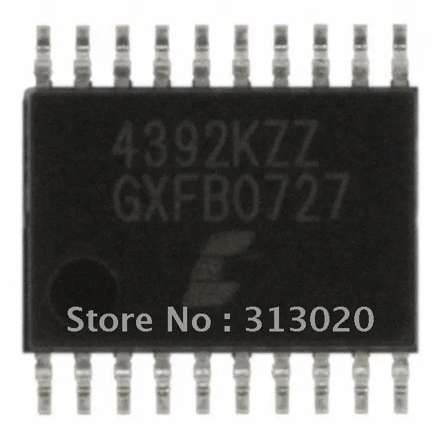 New &original CS4392 KZ (CIRRUS LOGIC) IC, DAC, 24BIT, 192KSPS, TSSOP ...