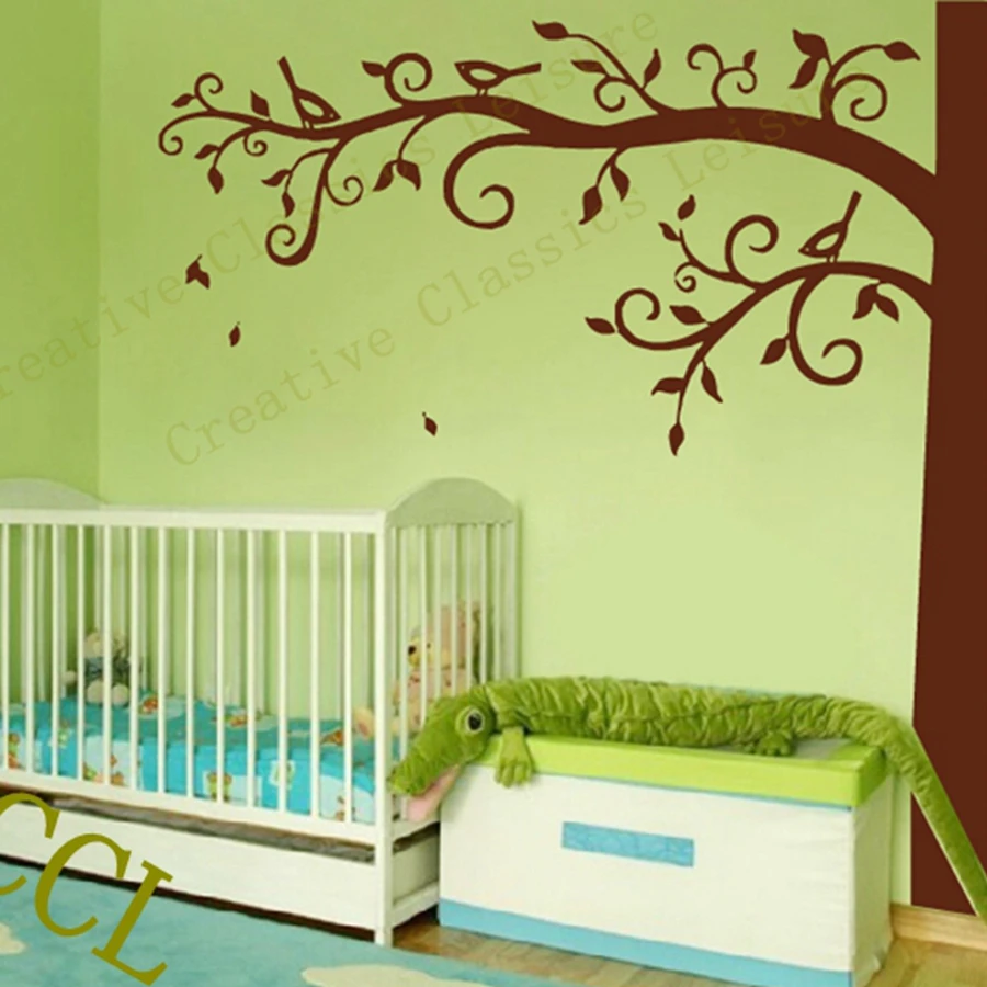 Corner Tree Wall Decal