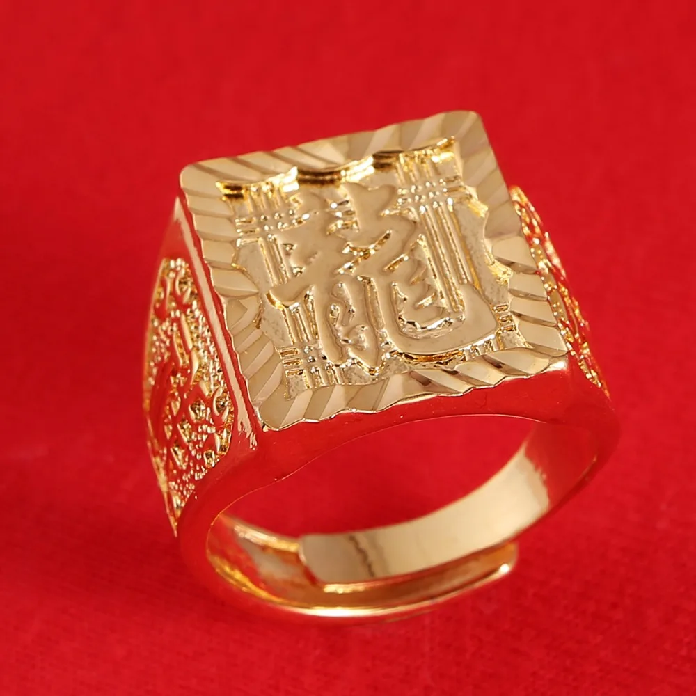 Promo-o-Popular-Mulheres-Moda-J-ias-Anel-de-Ouro-do-Drag-o-do-Estilo ...