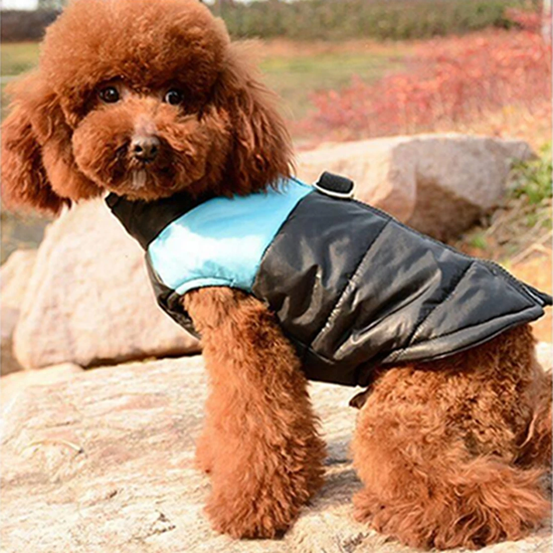 Одежда для домашних собак теплое большое пальто для собаки щенка одежда ...