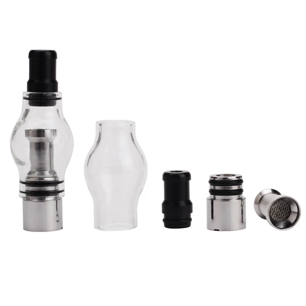 M6 eGo Atomizer Glass Globe Atomizer Dry Herb Vaporizer Atomizer ...