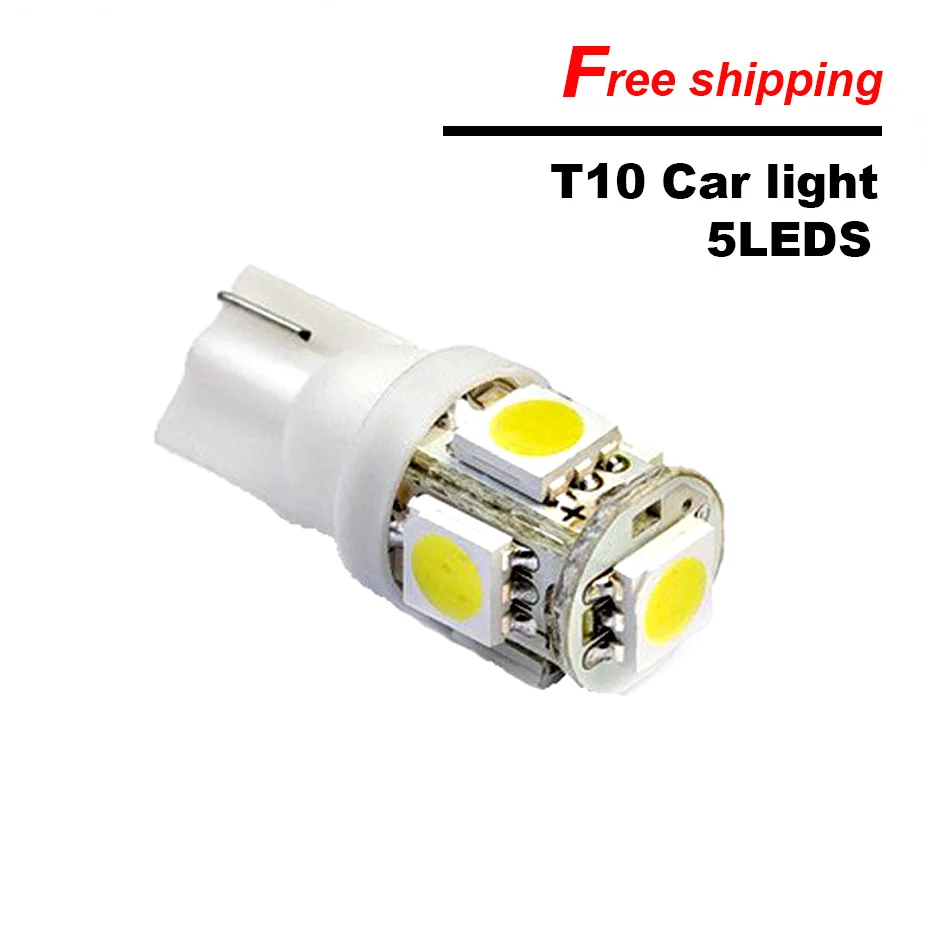 Aliexpress.com : Buy 20PCS T10 led bulb 5/9/13 SMD 5050 DC12V LED T10 ...