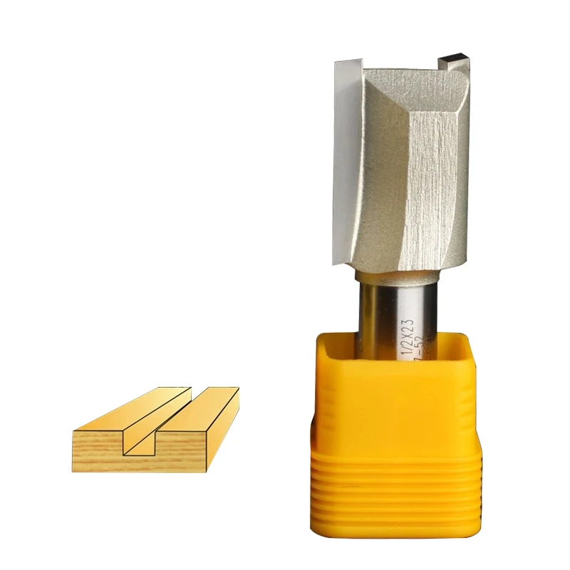 Woodworking Tool Metric Flute Straight Bit Arden Router Bit 1/2*20mm 1/ ...