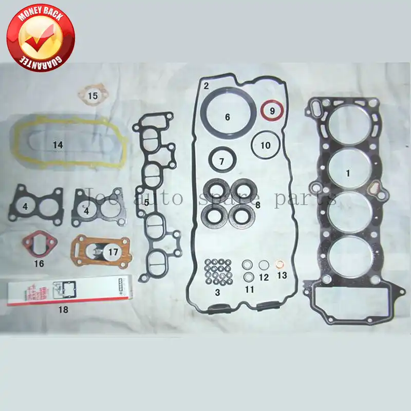 QG16 QG16DE Engine Full gasket set kit for Nissan Sunny NEO N16 Primera ...