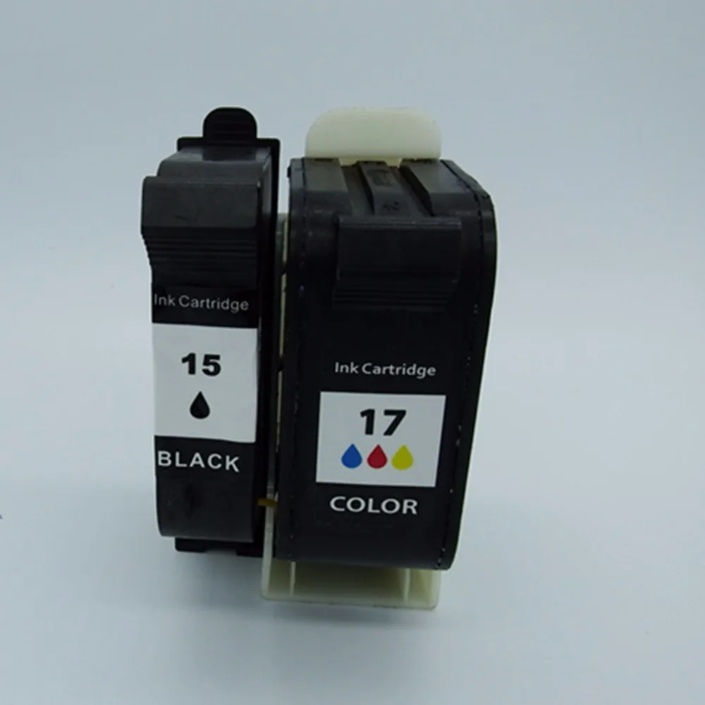 Remanufactured Ink Cartridges For HP 15 17 XL HP15 HP17 15XL 17XL ...