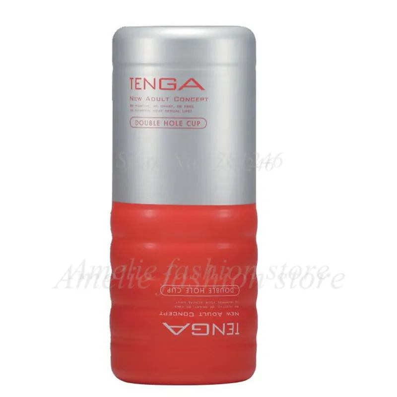 Tenga TOC 104 buracos duplos estilo masculino masturbadores copo, simulado vagina realista ...