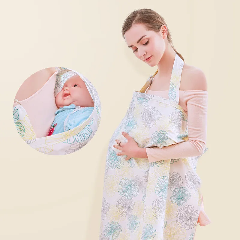 Nursing-Cloth-Cotton-Breastfeeding-Cover-Nursing-Covers-Shawl-Maternity ...