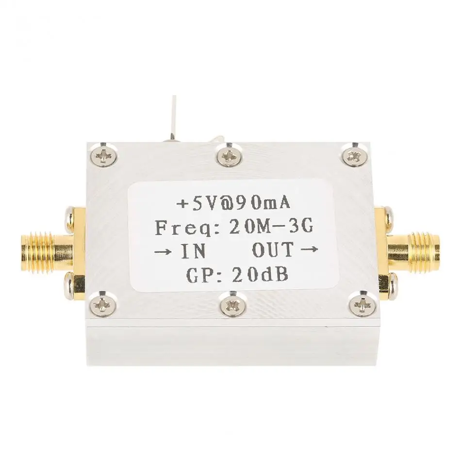 Wideband Power Amplifier Module 0 02 3ghz Gain 20db Rf Radio Frequency