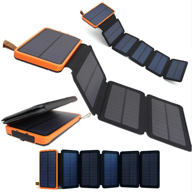 30000mah Solar Battery Charger Power Bank | Solar Cell Power Bank ...