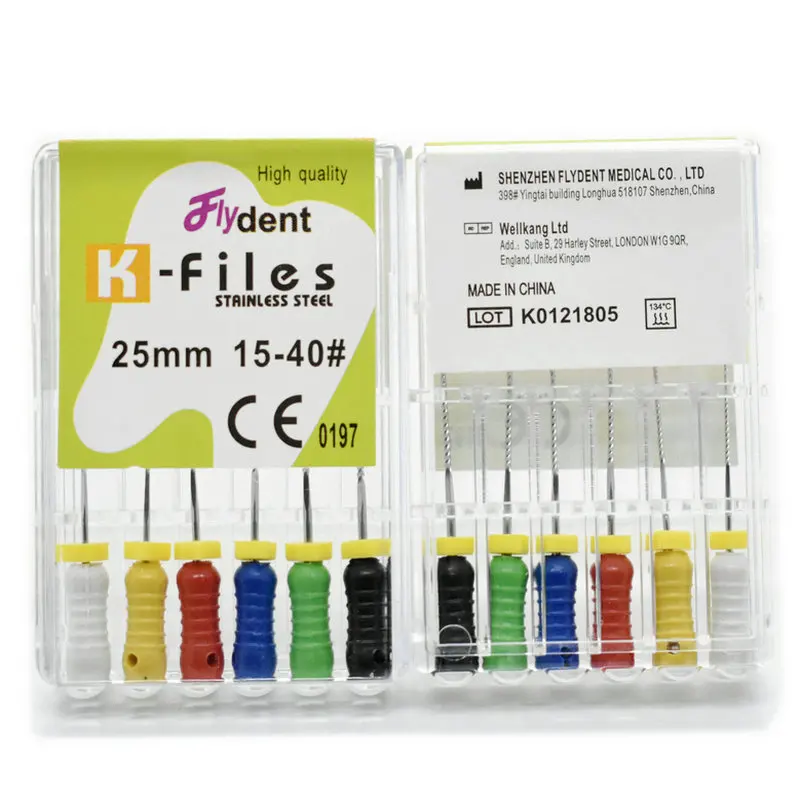 Teeth whitening dental K files root canal endo files dental hand files ...
