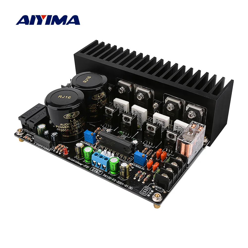 AIYIMA Discrete Tube Power Amplifier Board 120Wx2 UPC2581V HiFi Two ...