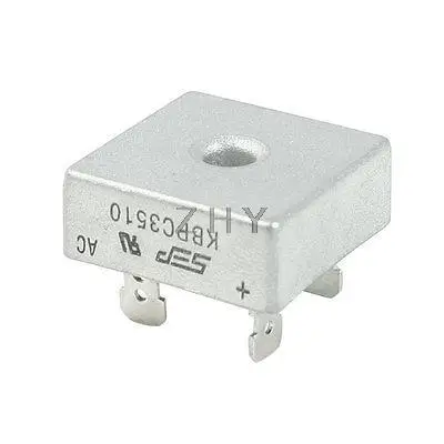 KBPC35 10 1KV 35Amp Silver Tone Metal Case Single Phase Bridge ...