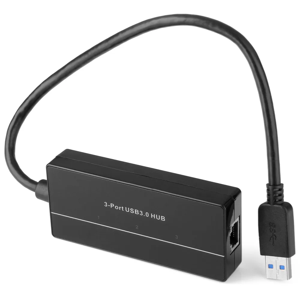 H301 3 Port 5Gpbs USB 3.0 Hub with 1000Mbps NIC LED Indicator Light|USB ...