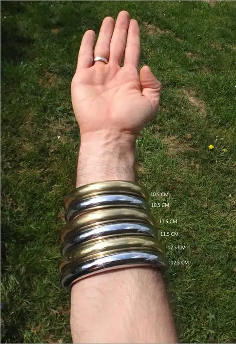 Aliexpress.com : Buy Wushu Metal Forearm Training Rings Hong Quan Iron ...