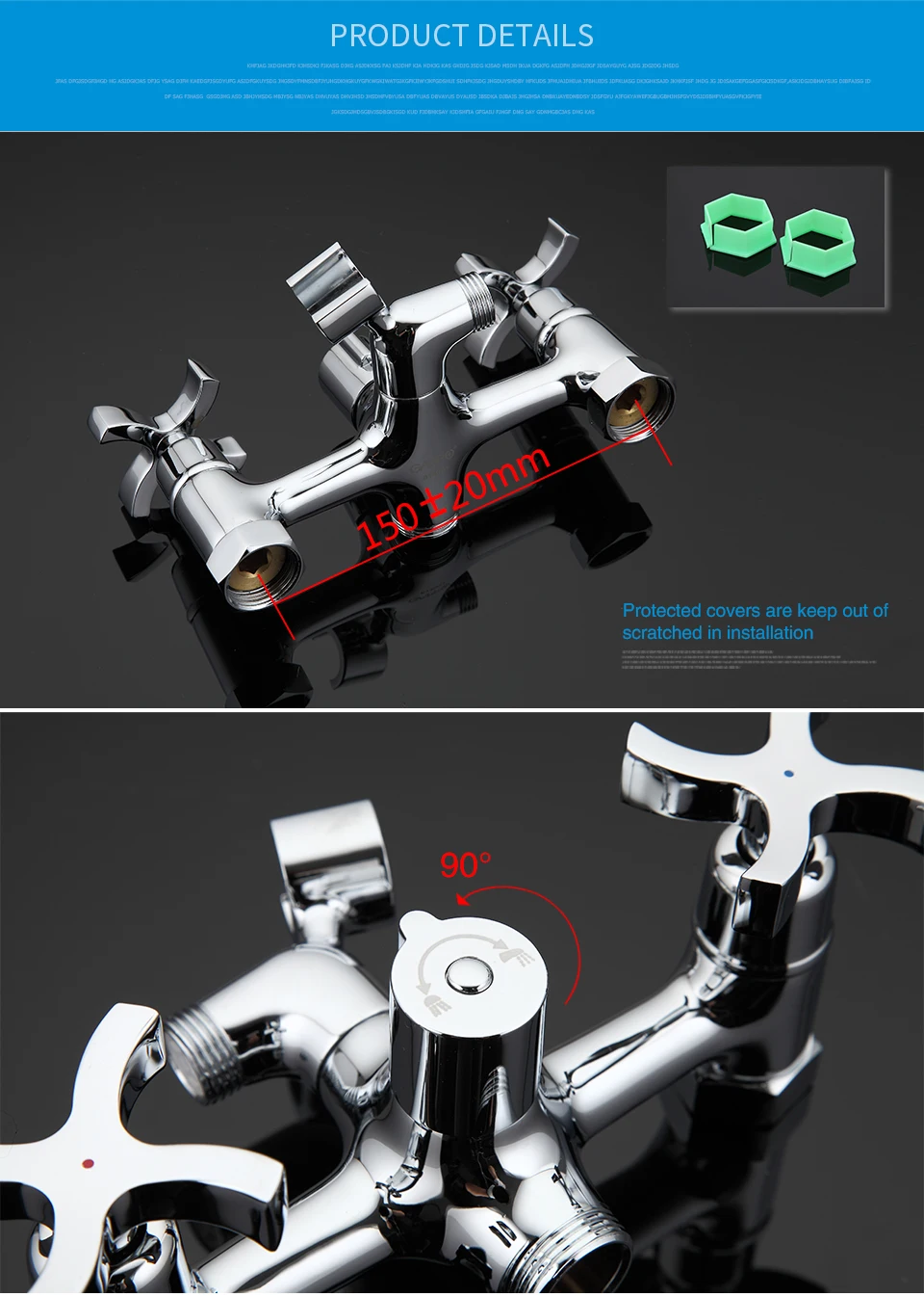 GAPPO смеситель для ванной комнаты смеситель для душа Бронзовый banheiro настенный кран латунный ...
