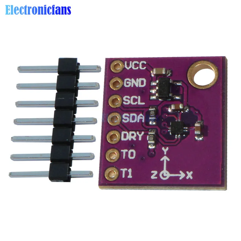 Módulo de Sensor magnético de brújula de tres ejes, 3 ejes, 3,3 V 5V, 0 ...