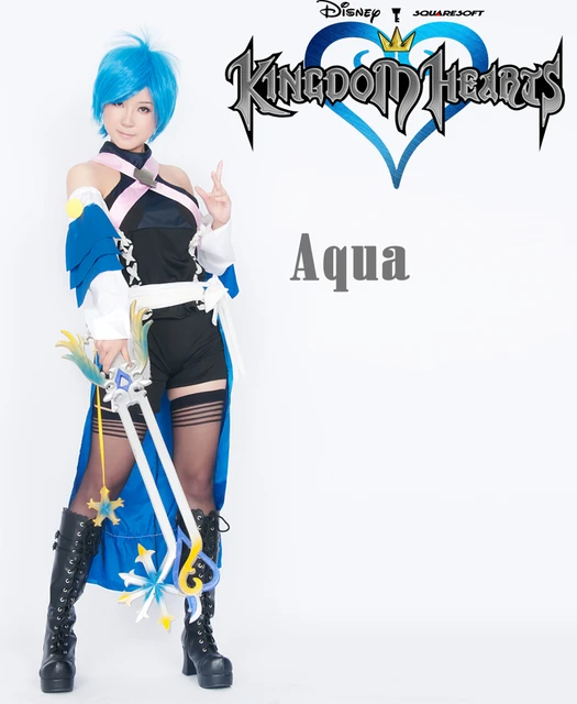 Kingdom Hearts Aqua Cosplay