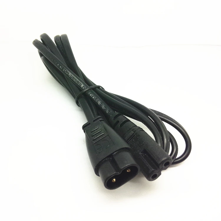 Cables de extensión IEC 320 C7 C8 de alta calidad, 8 cables de ...