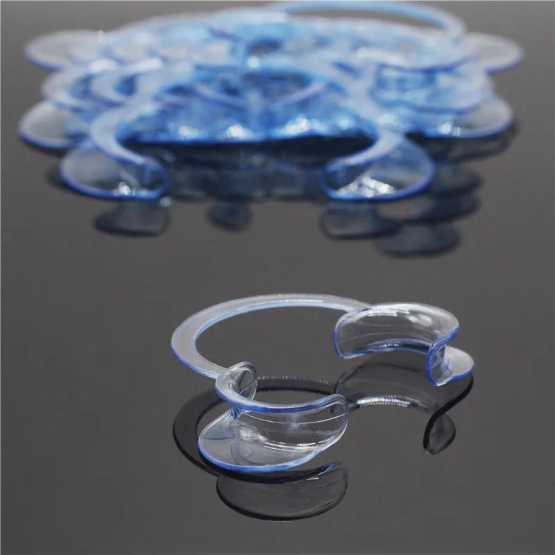 Dental Orthodontic Plastic Cheek Lip Retractor C Type Mouth Opener ...