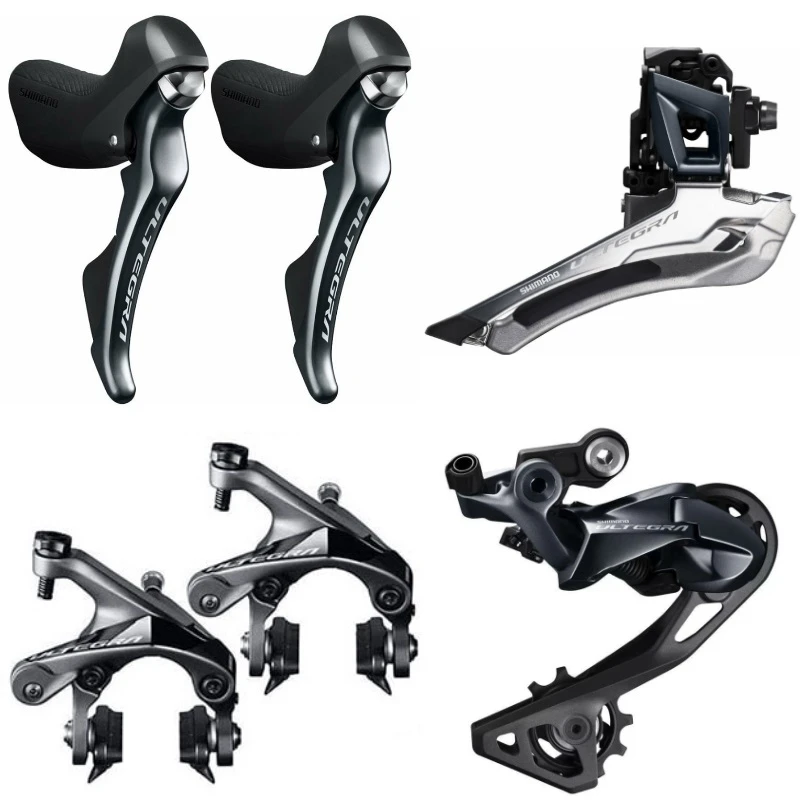 shimano Ultegra R8000 11 Speed Groupset Shift+Front derailleur+REAR derailleur+Brake Road Bike ...