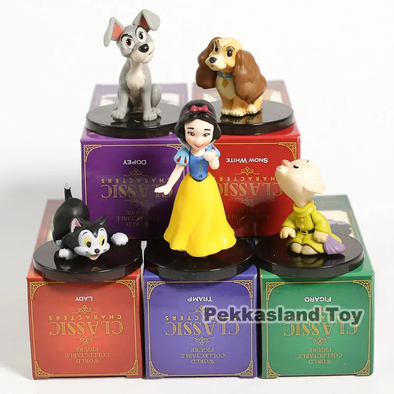 Banpresto WCF Classic Characters Snow White Dopey Tramp Figaro Peter ...