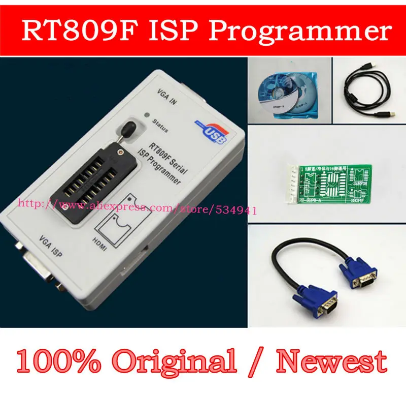 Aliexpress.com : Buy Free Shipping 100% Original Newest RT809F ISP ...