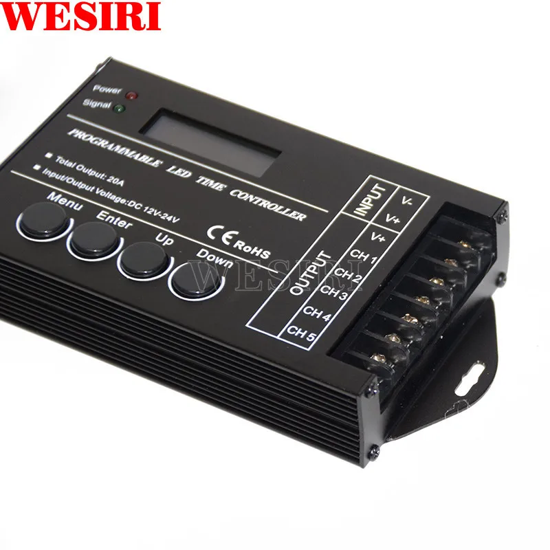 TC420 TC421 TC423 Программируемый RGB светодиодный контроллер Диммер ...