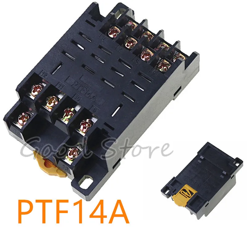 PTF14A 14 Terminals 35mm intermediate relay base HH64P For LY4NJ JQX ...