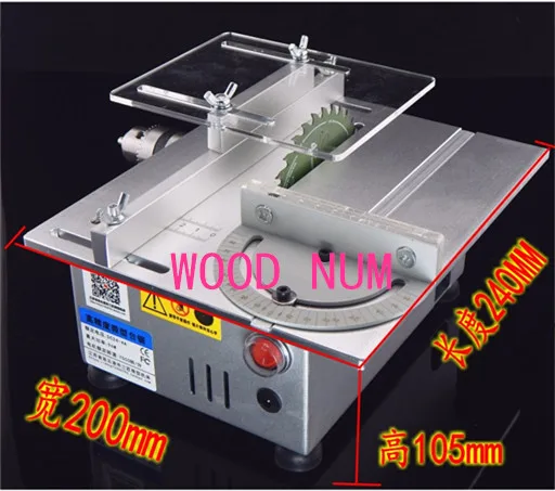 DIY miniature desktop small mini table saw woodworking saws cutting ...