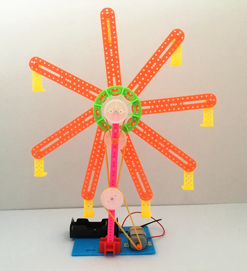 Assemble DIY Ferris Wheel Kids Science Projects Experiment Kits Boy Toy ...