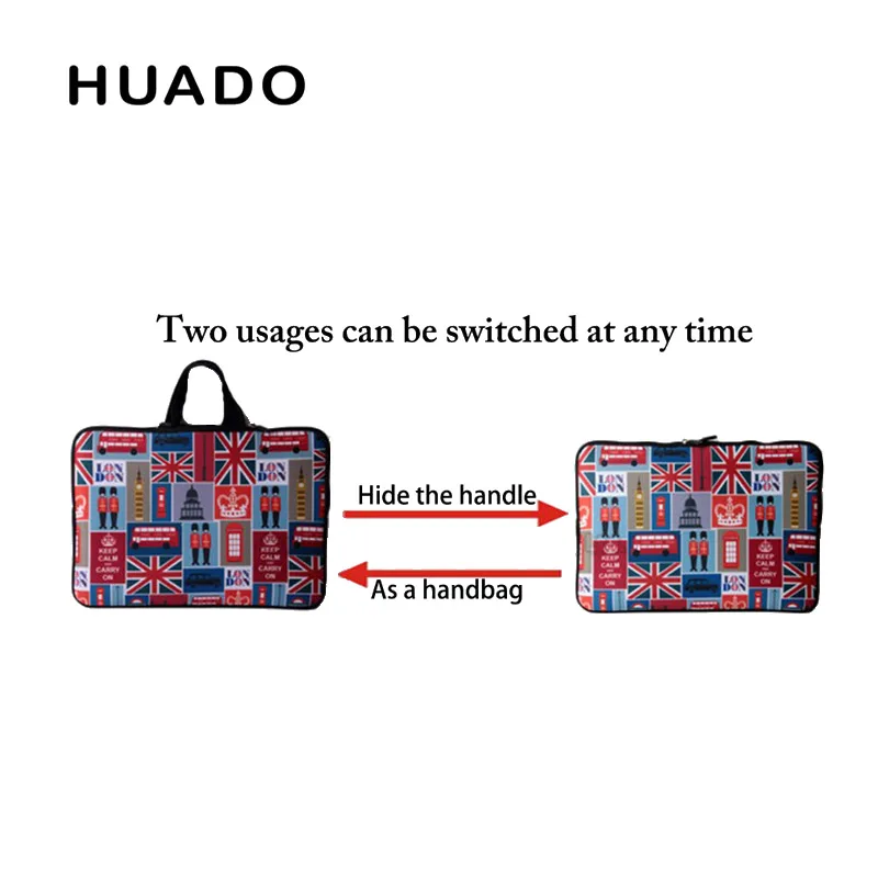 Teal By Chumbak Around The World Laptop Sleeve 15", Blue Computers ...