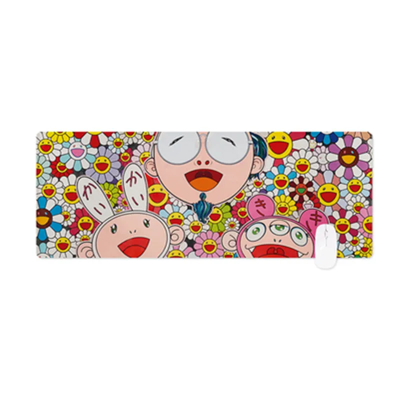OriginalFake KAWS Takashi MURAKAMI Sun Flower Street Art Illustration ...