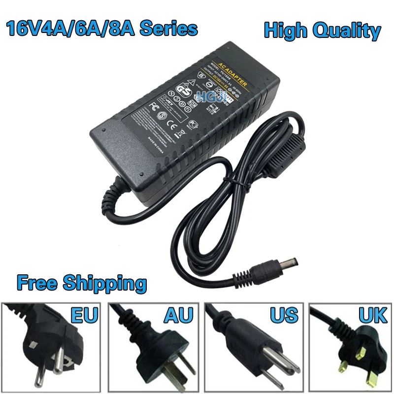 Ac Power Adapter 16v | 6a Power Adapter Ac Dc | Ac Power Adapter 0 4a ...