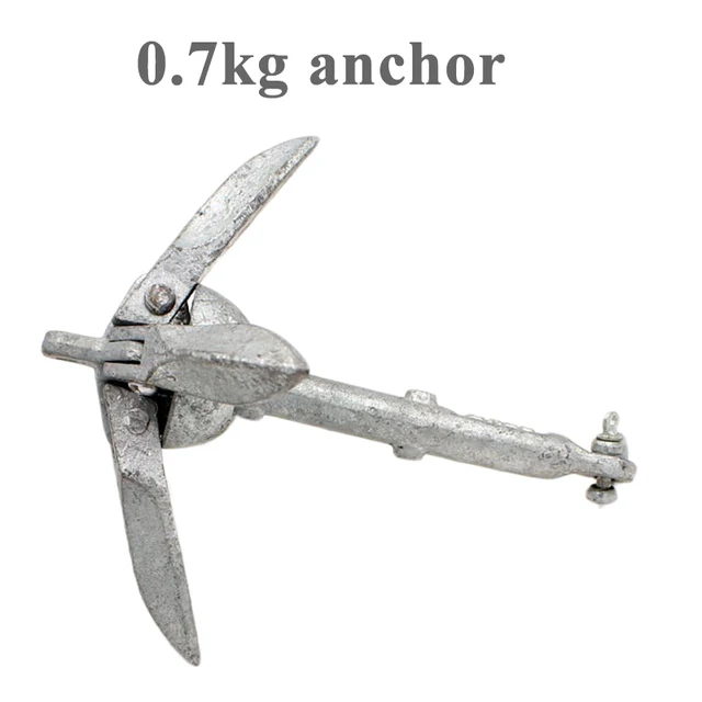 small mini metal anchor for fishing boat PVC inflatable boat metal ...