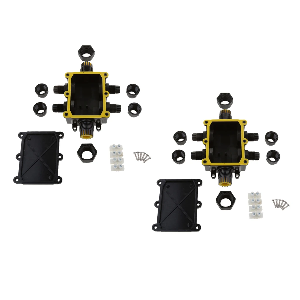 Aliexpress.com : Buy 2Pieces External Junction Box | 6 Cable ...