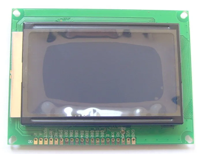 LCD12864 blue screen with backlit with a Chinese font|screen printing ...