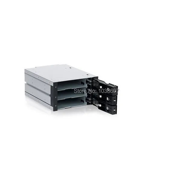 Triple Hard Disk Drive Rack Tray for 3x Removable HDD Drive 3.5" SATA ...