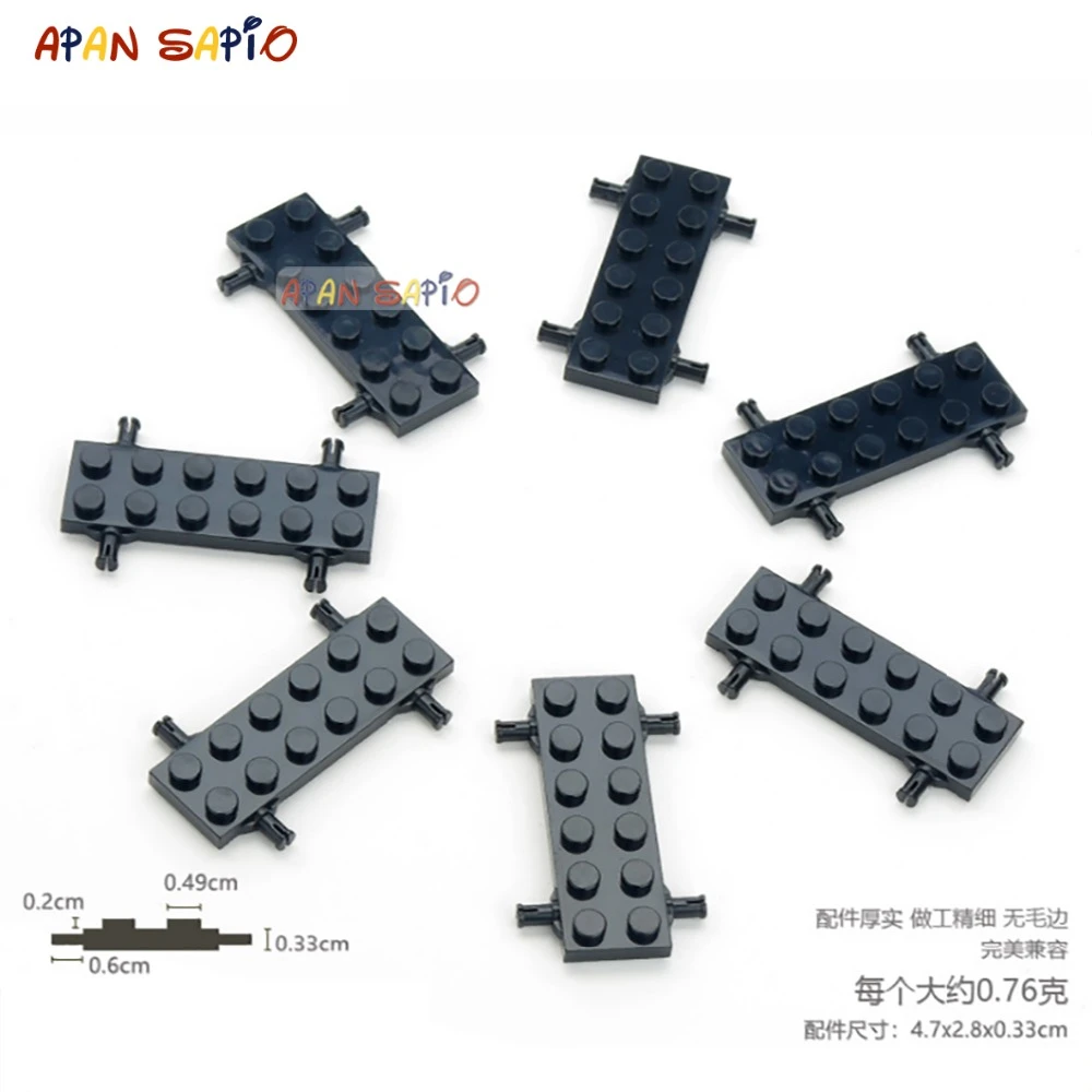 Diy Blocks Building Figures Bricks Axle And Wheel Educational ...