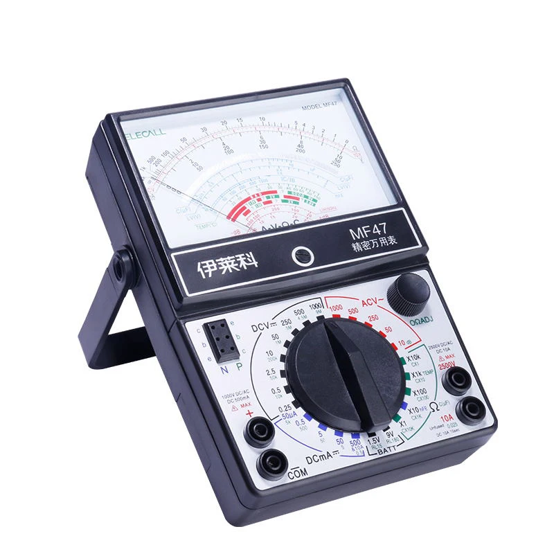 Elecall Pointer 2500V Multimeter Analog Meter with Buzz AC/DC Voltage ...