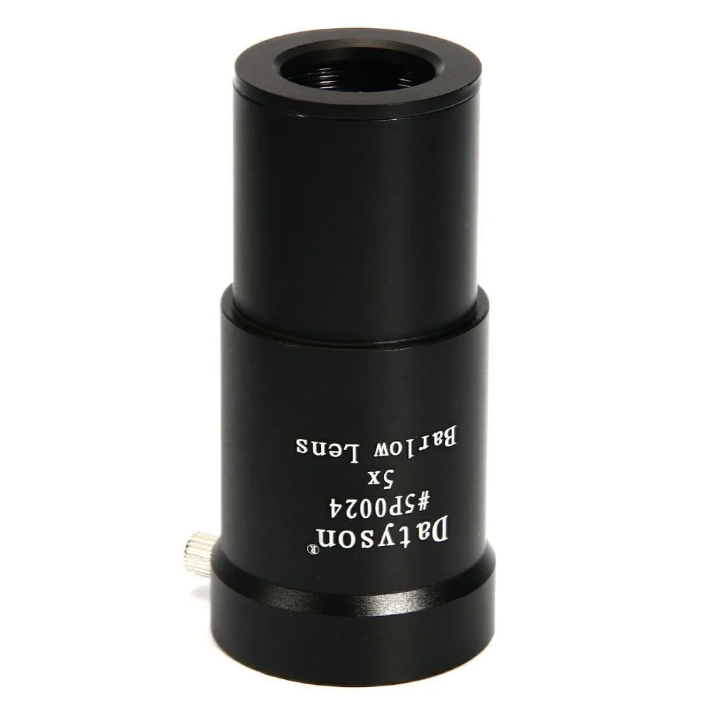 1 25 31 7mm 5x Magnification Barlow Lens Metal For Telescope 1 25 31 7mm 5x Magnification Barlow Lens Metal For Telescope
