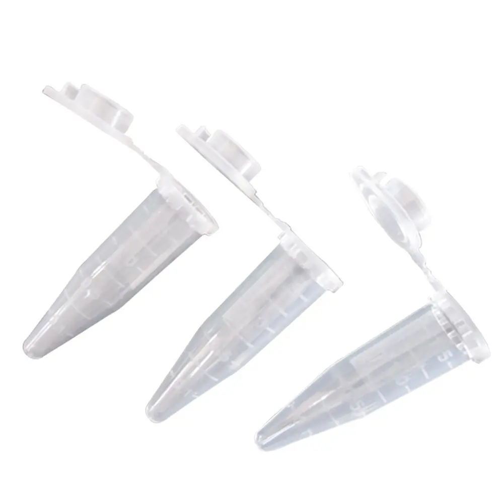 1.5ml Micro Centrifuge Tube with Lid, Graduated and Clear, Pack of ...