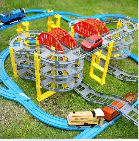 toy car track +electric train Toy Train Tracks Set|track electric|train ...