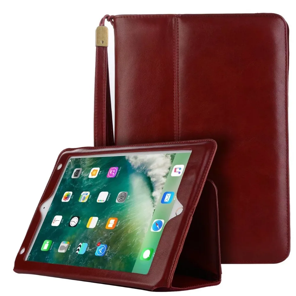 Luxury Pu Leather Cover Case for Apple iPad air case for iPad 5/6 Hand ...