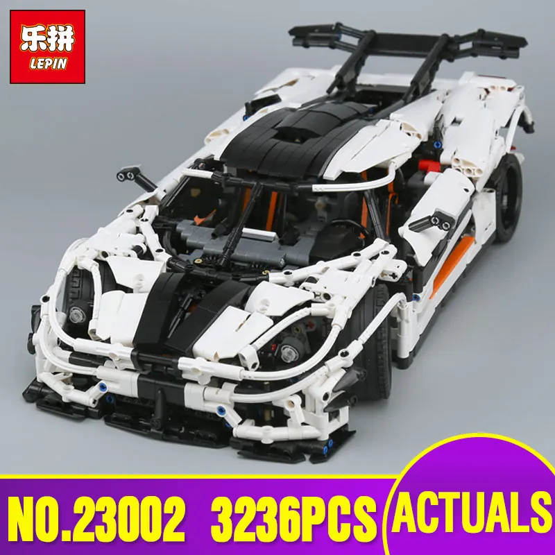 Lepin 23002 3136Pcs Technic Series The MOC 4789 Changing Racing Car Set ...