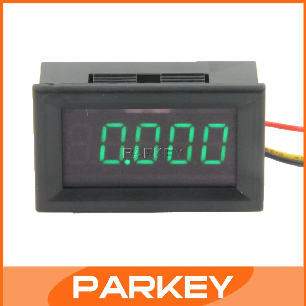 DC Voltmeter 0.36" Green LED Car Voltmeter Gauge 5 Digit 0 33.000V DC ...