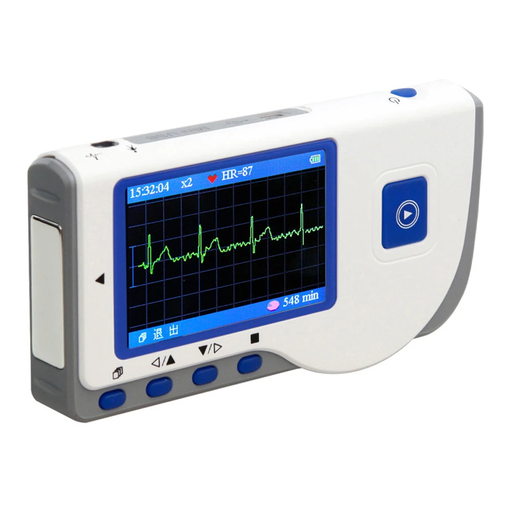 Heal Force Prince pc-80B ECG Monitor Professional Handheld LCD Heart ...