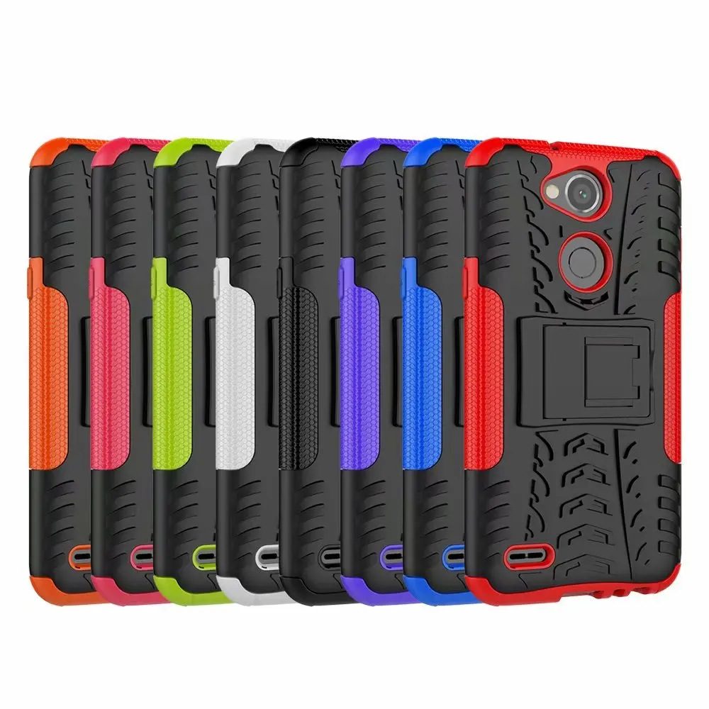 2 In 1 Rugged Tpu Plastic Shockproof Hybrid Heavy Duty Armor Phones