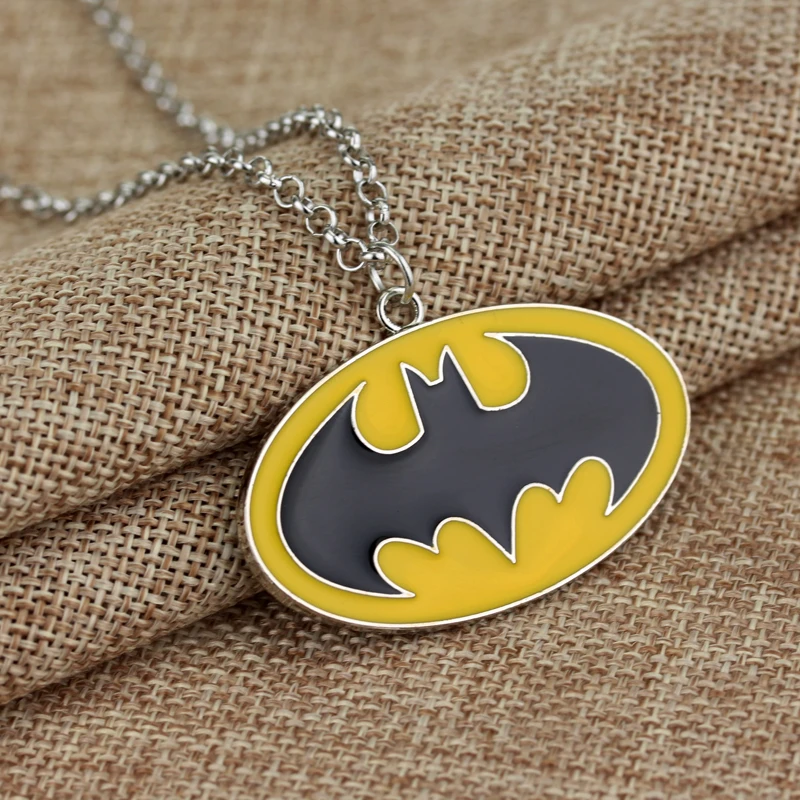 Aliexpress.com : Buy Classic Batman Logo Pendant necklace Charm ...