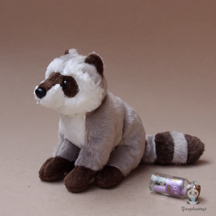 Aliexpress.com : Buy Soft Baby Toys Plush Raccoon Doll Simulation ...